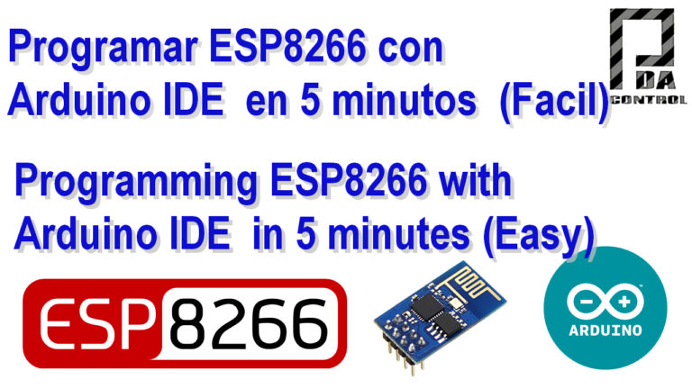 Programar Esp8266 Con Arduino Ide En 5 Minutos Pdacontrol