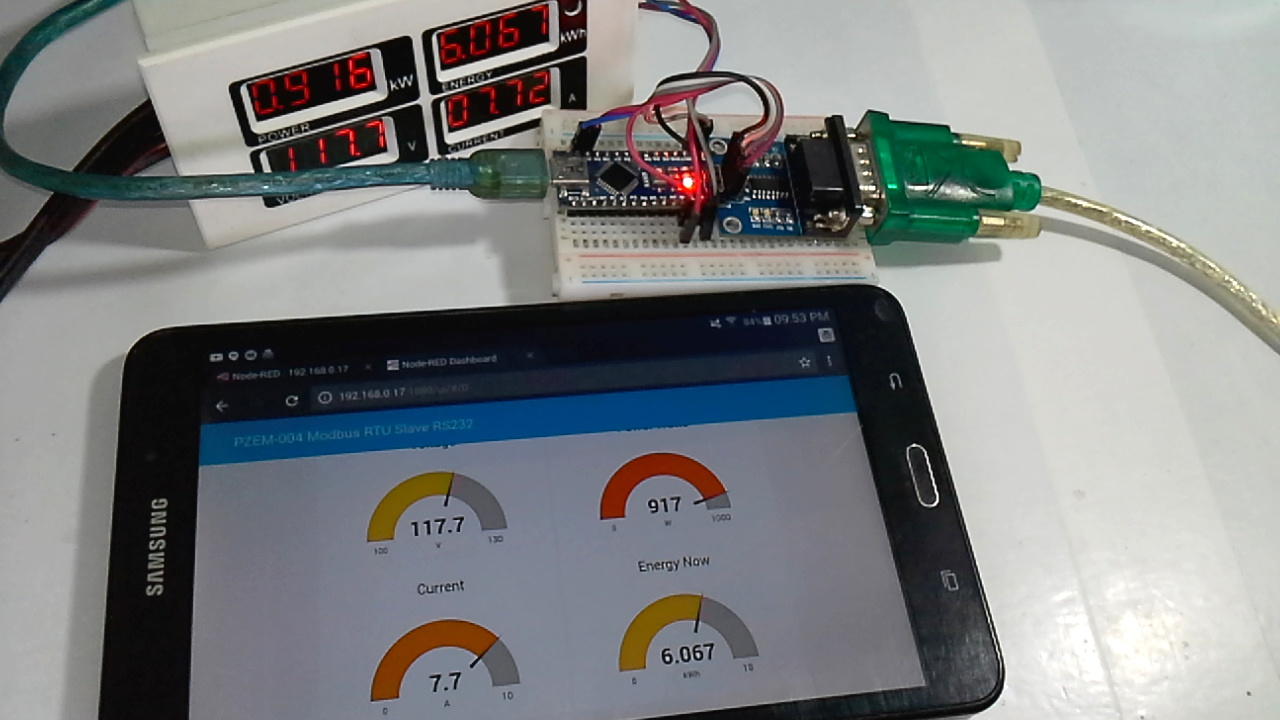 Medidor Pzem 004 Arduino Nano Modbus Rtu Rs232 And Plataforma Iot Node Red Pdacontrol